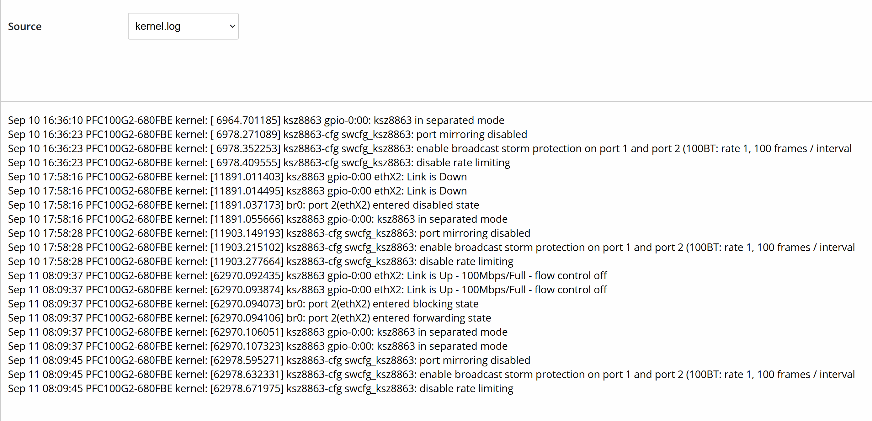 CODESYS Forge - CODESYS Forge / Talk / Runtime 🇬🇧: Network log messages
